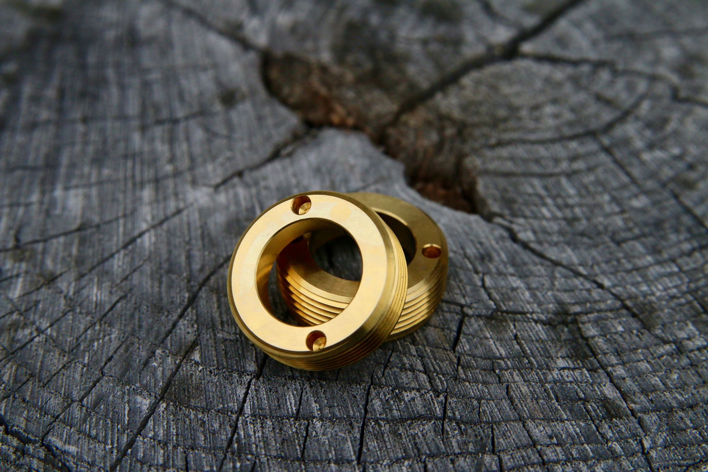 Blue Lug Brass Crank Bolt Caps – Wilde Bicycle Co.